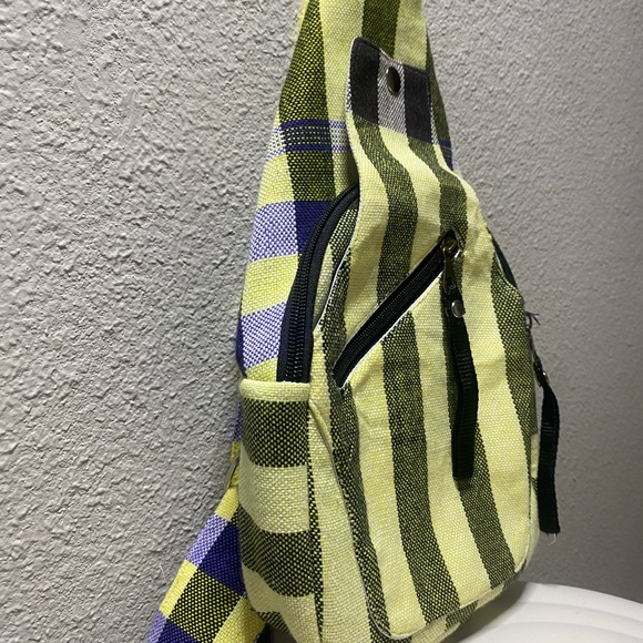 Bags | Vintage Handmade Mini Backpack | Poshmark